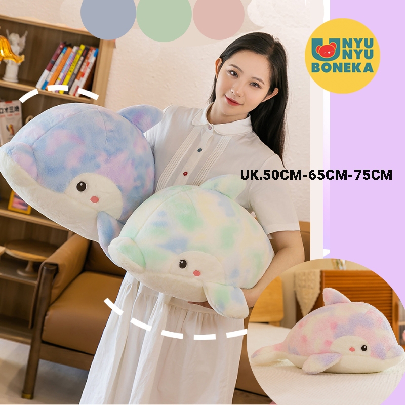 Jual Mainan Mewah boneka Lumba-lumba Berwarna-warni, Cocok Untuk ...