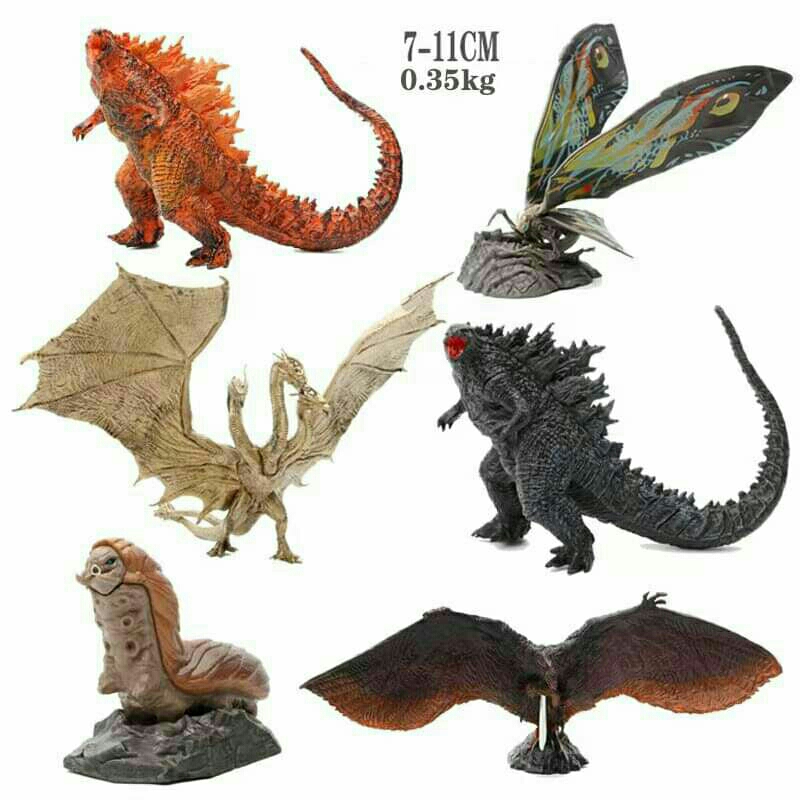 Jual mainan action figureGodzilla gozila gojira king ghidorah mothra ...