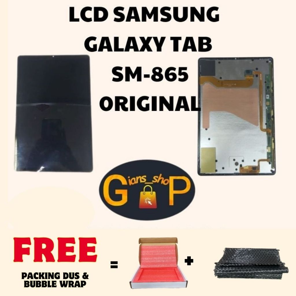 Jual LCD SAMSUNG TAB S6 - T865 ORIGINAL COPOTAN | Shopee Indonesia