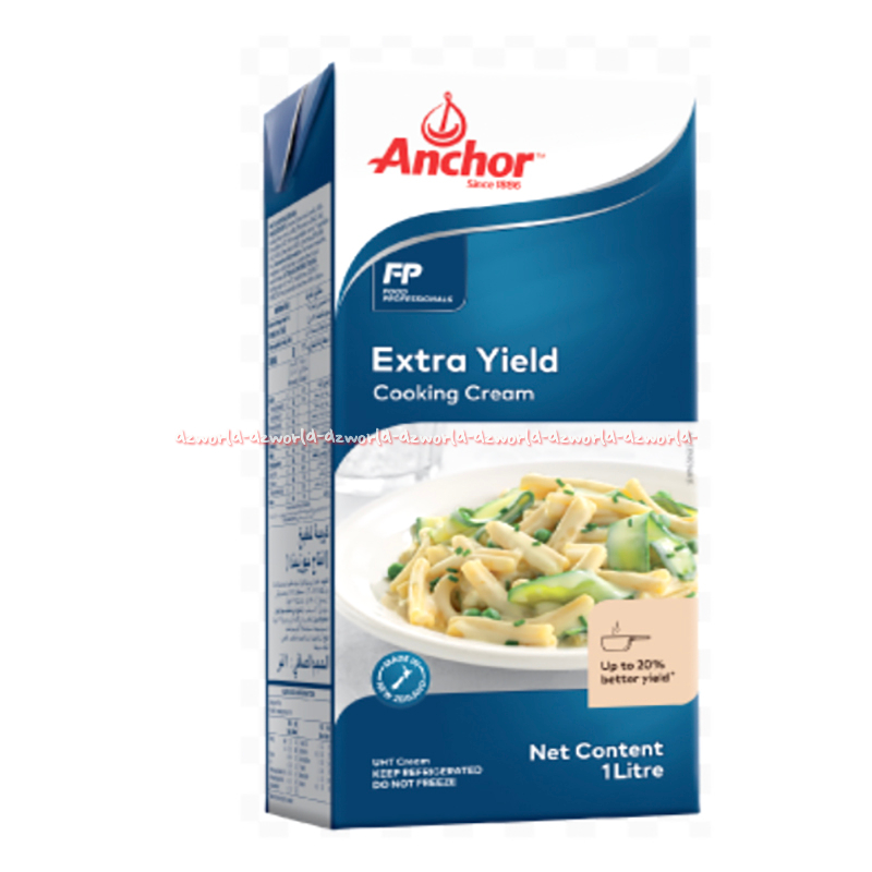 Jual Anchor Extra Yield 1L Cooking Cream Rasa Lebih Enak Lebih Creamy ...