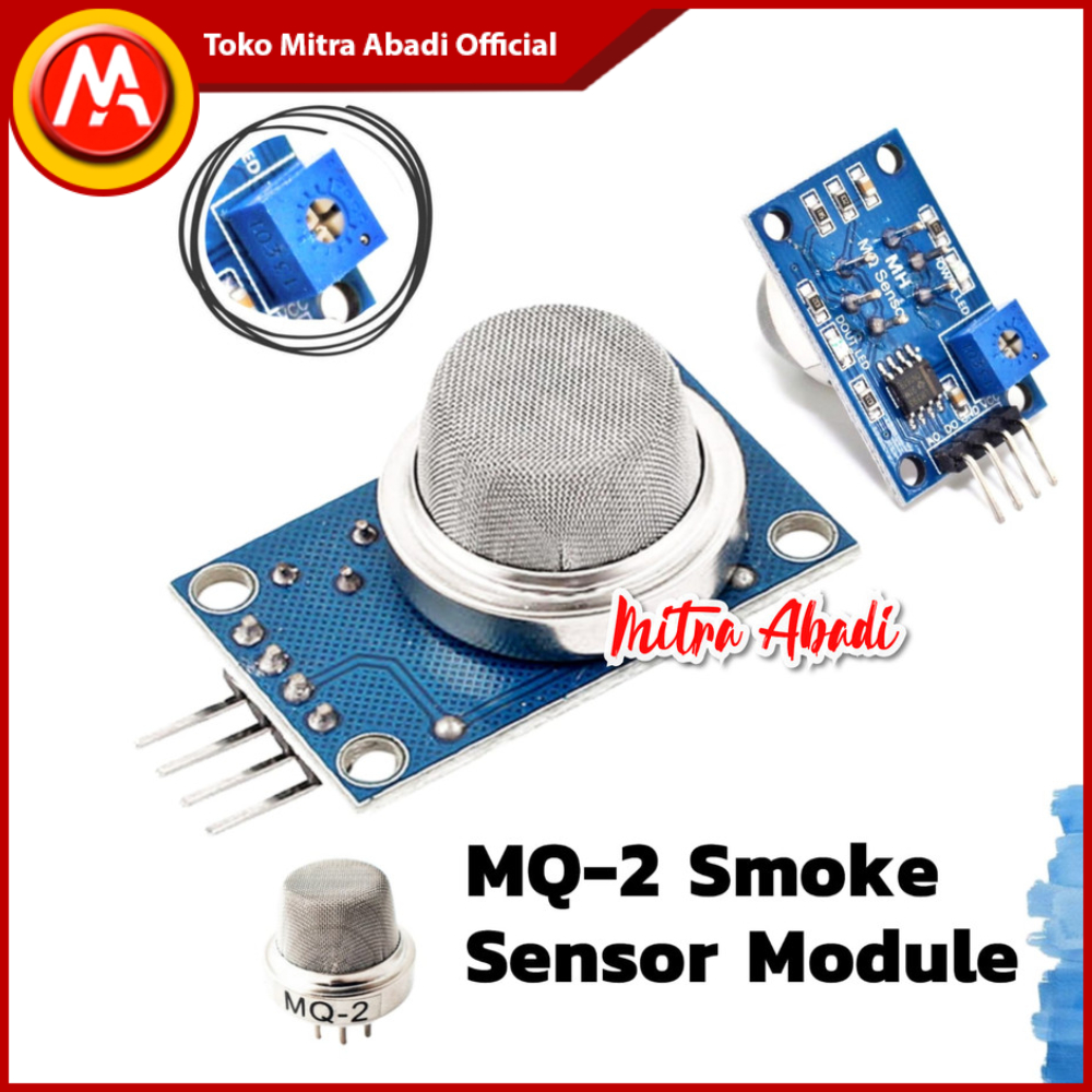 Jual Sensor Pendeteksi Gas / MQ-2 Smoke Sensor Module | Shopee Indonesia
