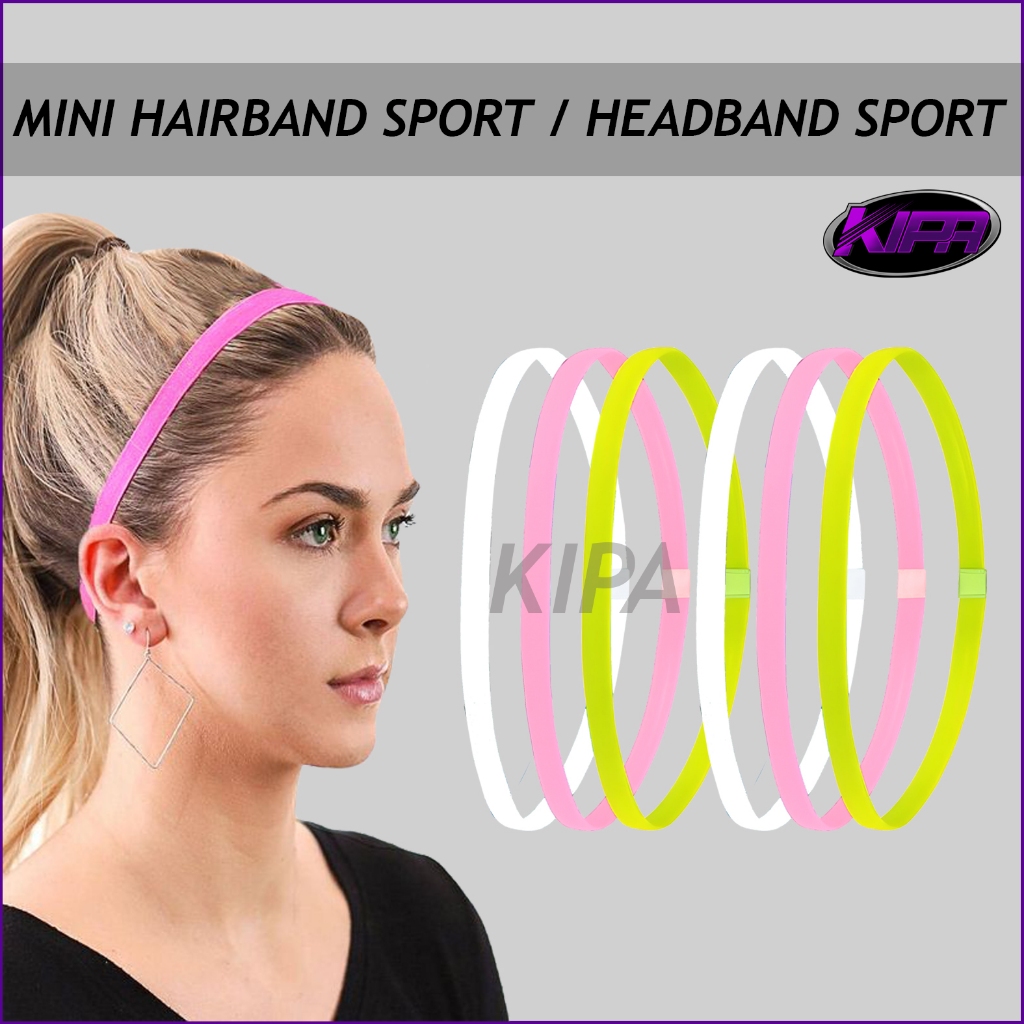 Jual Mini Hairband Sport / Headband Sport / Ikat Kepala Olahraga ...