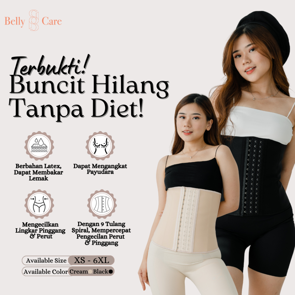 Jual Bellycare 9 Boned Postpartum Waist Shaper Corset - Korset Pelangsing Perut Pasca Lahiran ...