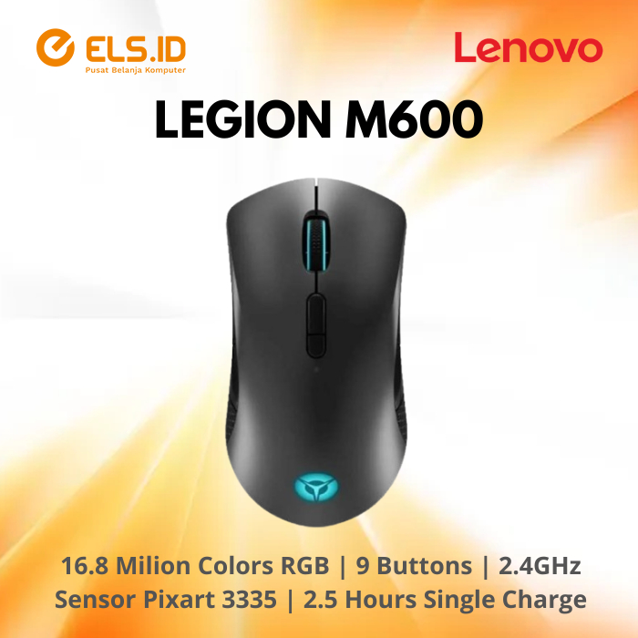 Jual Mouse Lenovo Legion M600 Wireless RGB | Shopee Indonesia