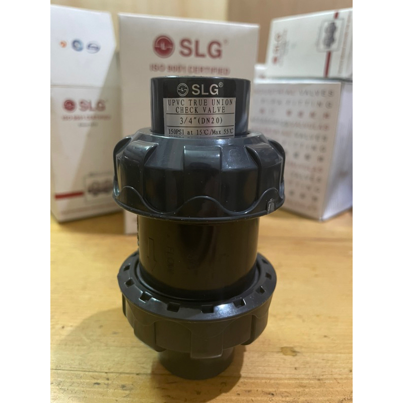 Jual True Union Double Watermur UPVC SLG 3/4 inch / Ball Check Valve JIS SLG 3/4 inch | Shopee ...