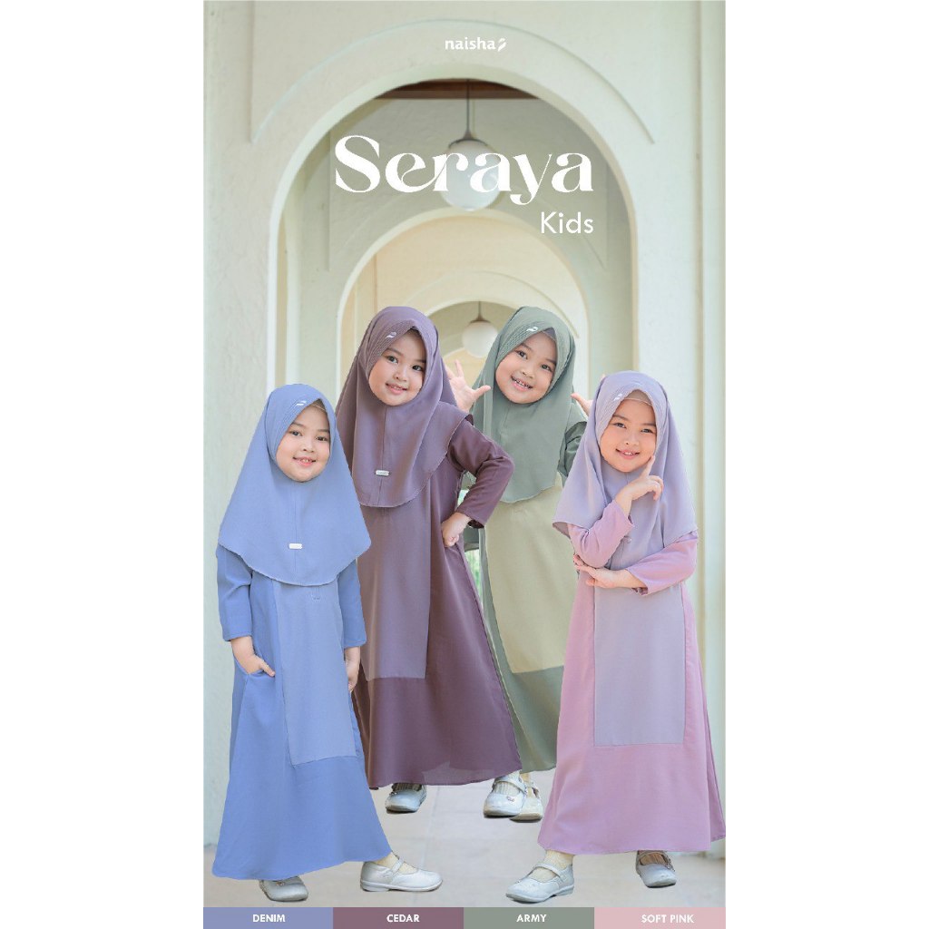 Jual Seraya Set Anak CEDAR by Naisha | Shopee Indonesia
