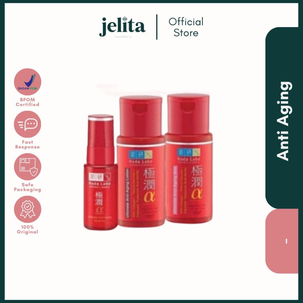 Jual Jelita Cosmetics - Hada Labo Gokujyun Alpha Ultimate anti Aging ...