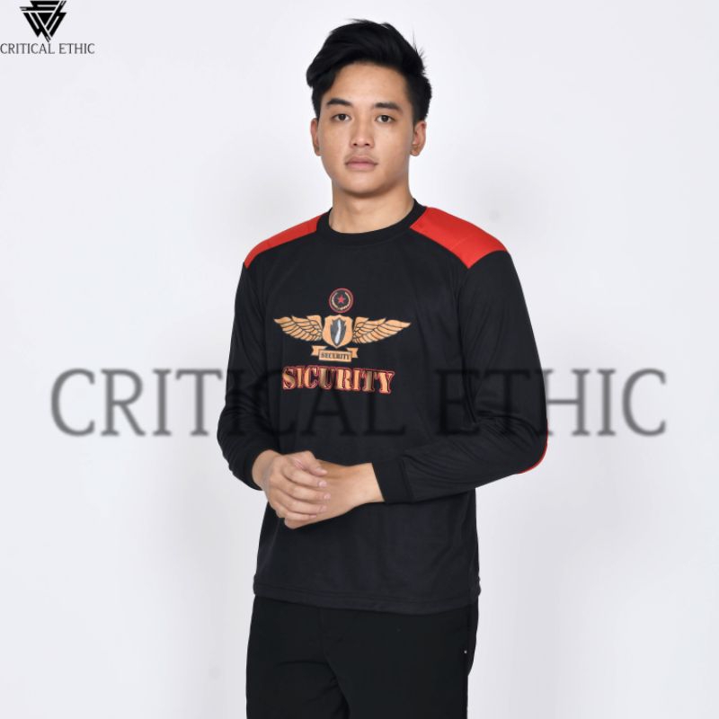 Jual Kaos Decker Security Hitam Lengan Panjang Terbaik | Shopee Indonesia