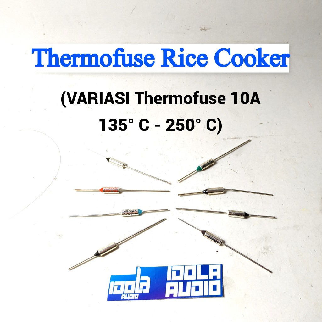 Jual Thermofuse Rice Cooker 10A - 250V 135° C - 250° C (VARIASI ...