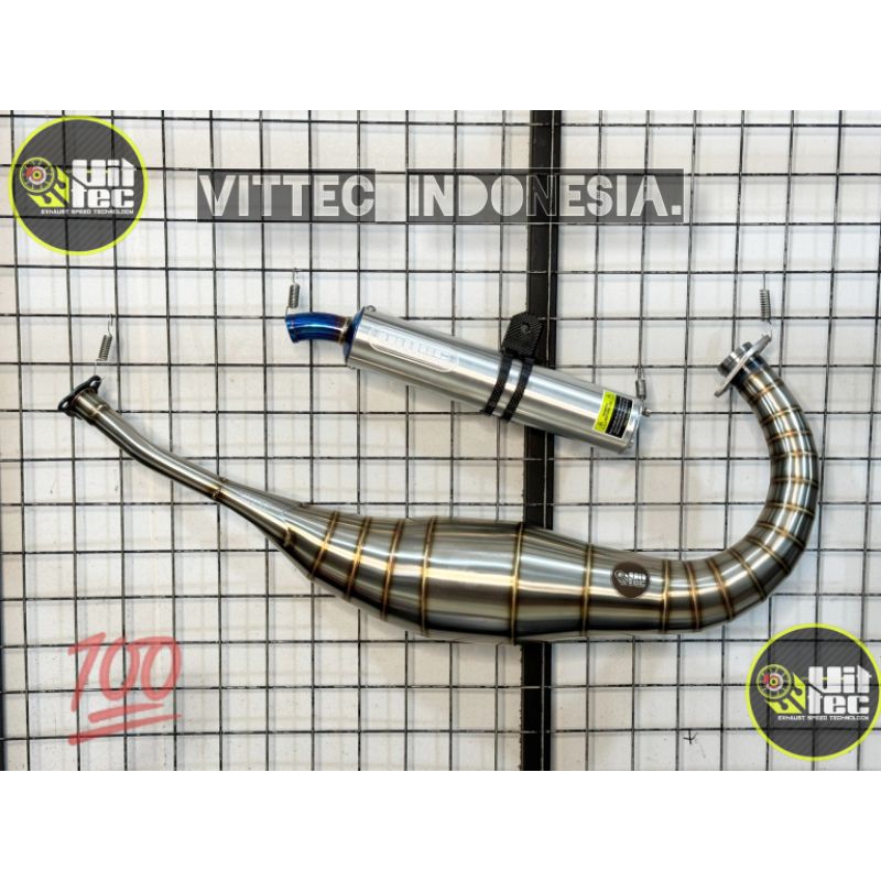 Jual KENALPOT NiNJA R SS RR VITTEC TIPE SF1 STEP STANDAR STAINLESS ...