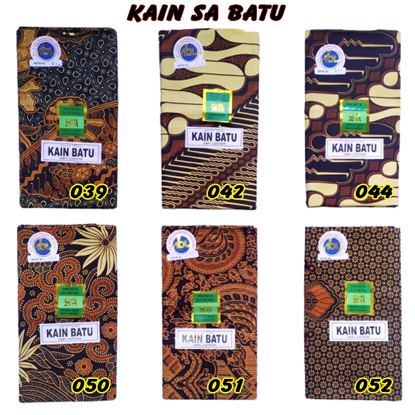 Jual Kain Batu Batik SA (Sultan Adil) 039,042,044,050,051,052 | Shopee Indonesia
