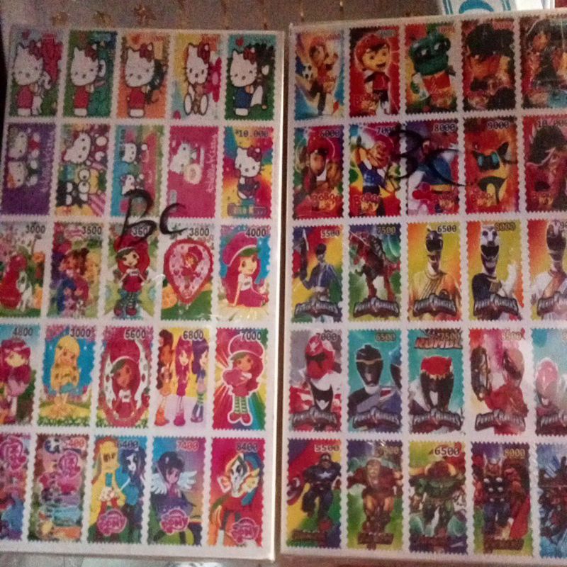 Jual stiker perangko isi 10lembar | Shopee Indonesia