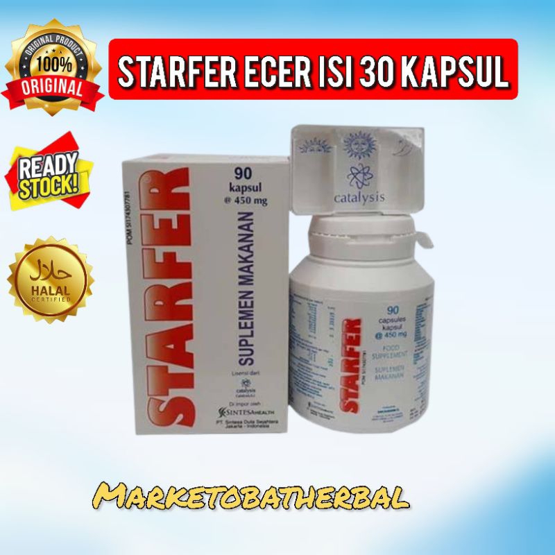 Jual STARFER 30 Kapsul Original Ecer Starfer Tor rex | Shopee Indonesia