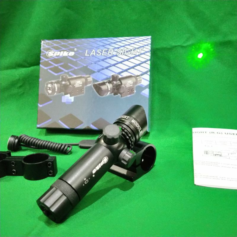 Jual LASER SIGHT SPIKE warna HIJAU | Shopee Indonesia