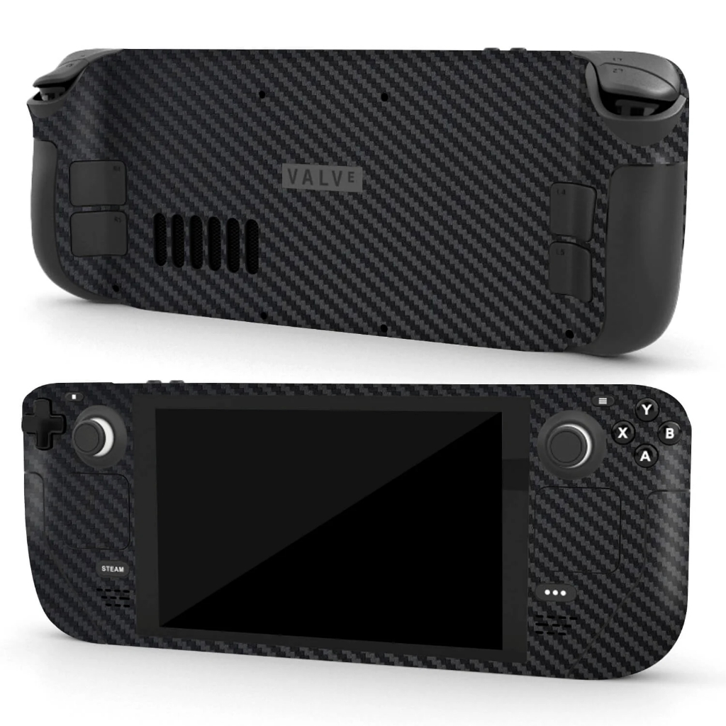 Jual Garskin Skin Steam Deck carbon black bisa custom gambar lain ...
