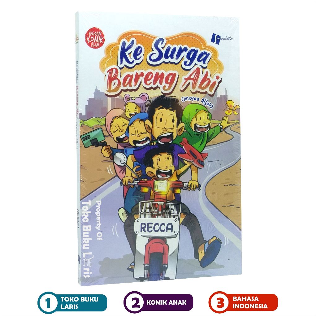 Jual Ke Surga Bareng Abi Insyaa Allah Komik Anak Kesurga Bareng Ayah ...