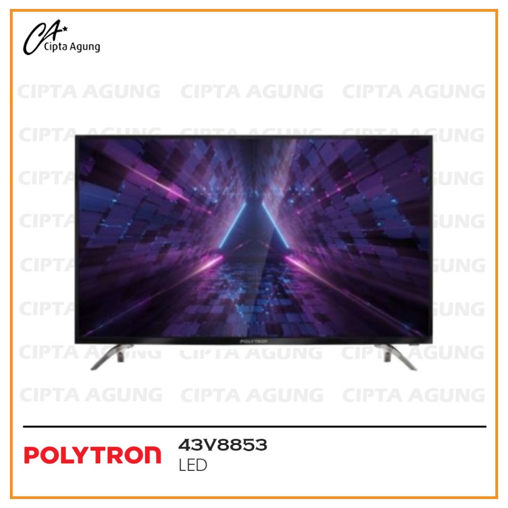 Jual POLYTRON LED TV 43 INCH FULL HD PLD-43V8853 / 43V8853 | Shopee ...