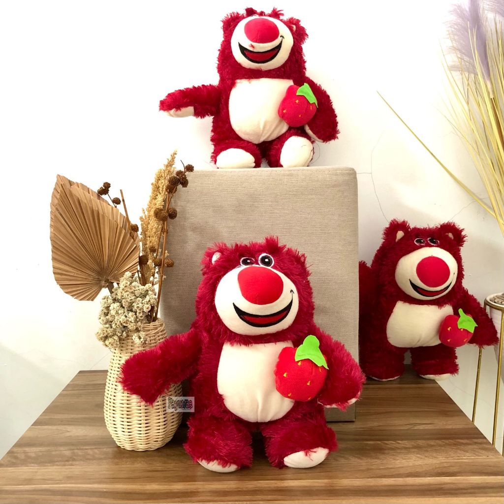 Jual Boneka Lotso Mainan Anak Viral Miniso Tinggi 30cm Ukuran L Pegang ...