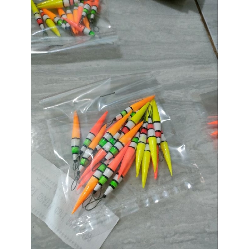 Jual pelampung busa bagus isi 20 pcs 3 warna pelampung untuk mancing ...