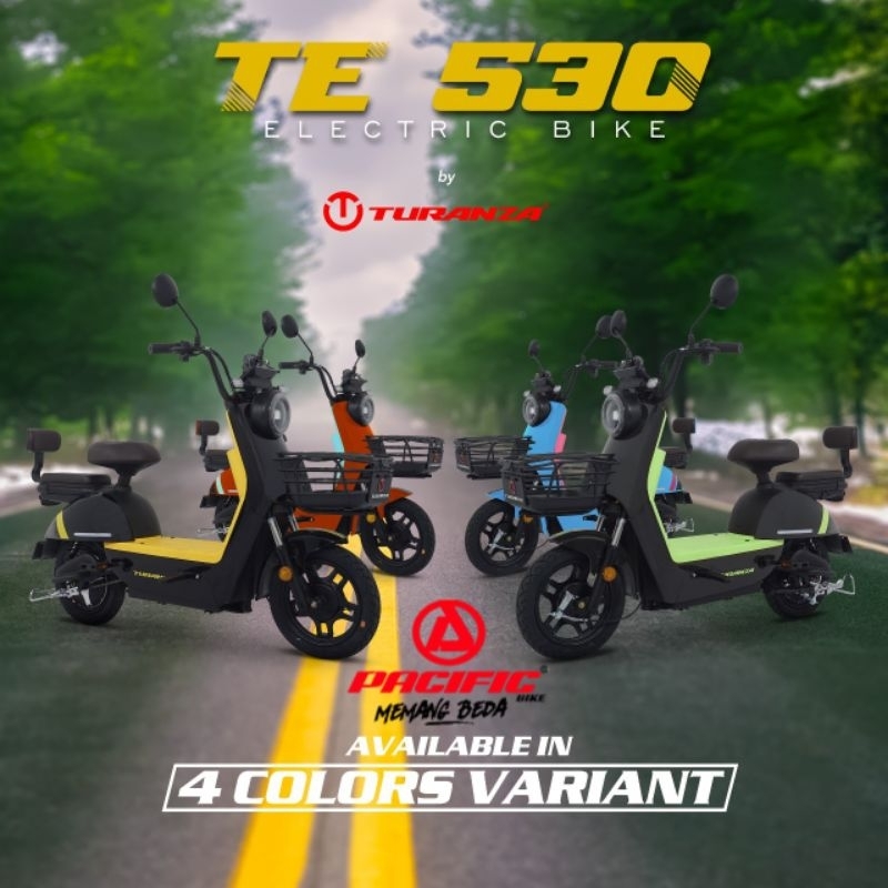 Jual E-BIKE / Sepeda listrik Merk Turanza By Pacific TE 530 / TE 532 ...