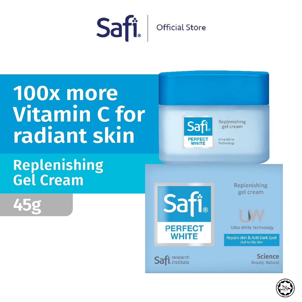 Jual SAFI Series Malaysia Perfect White Replenishing Night Cream 45g ...