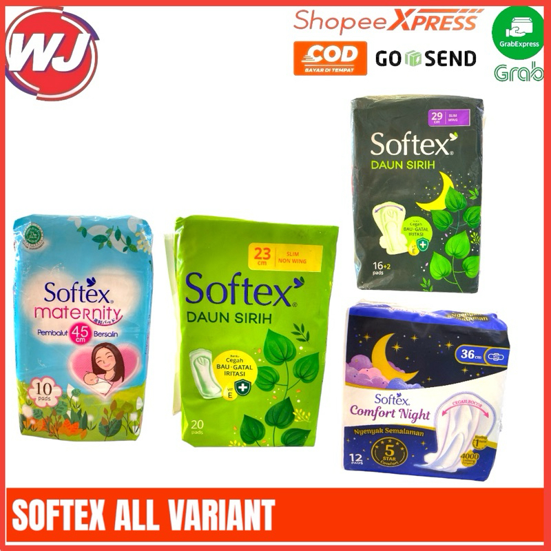 Jual SOFTEX ALL VARIANT | Shopee Indonesia