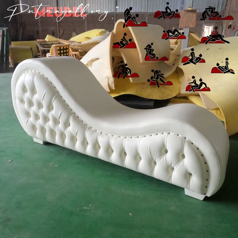 Jual Kursi Sofa Tantra Kamasutra Pasutri - Putih Oscar | Shopee Indonesia