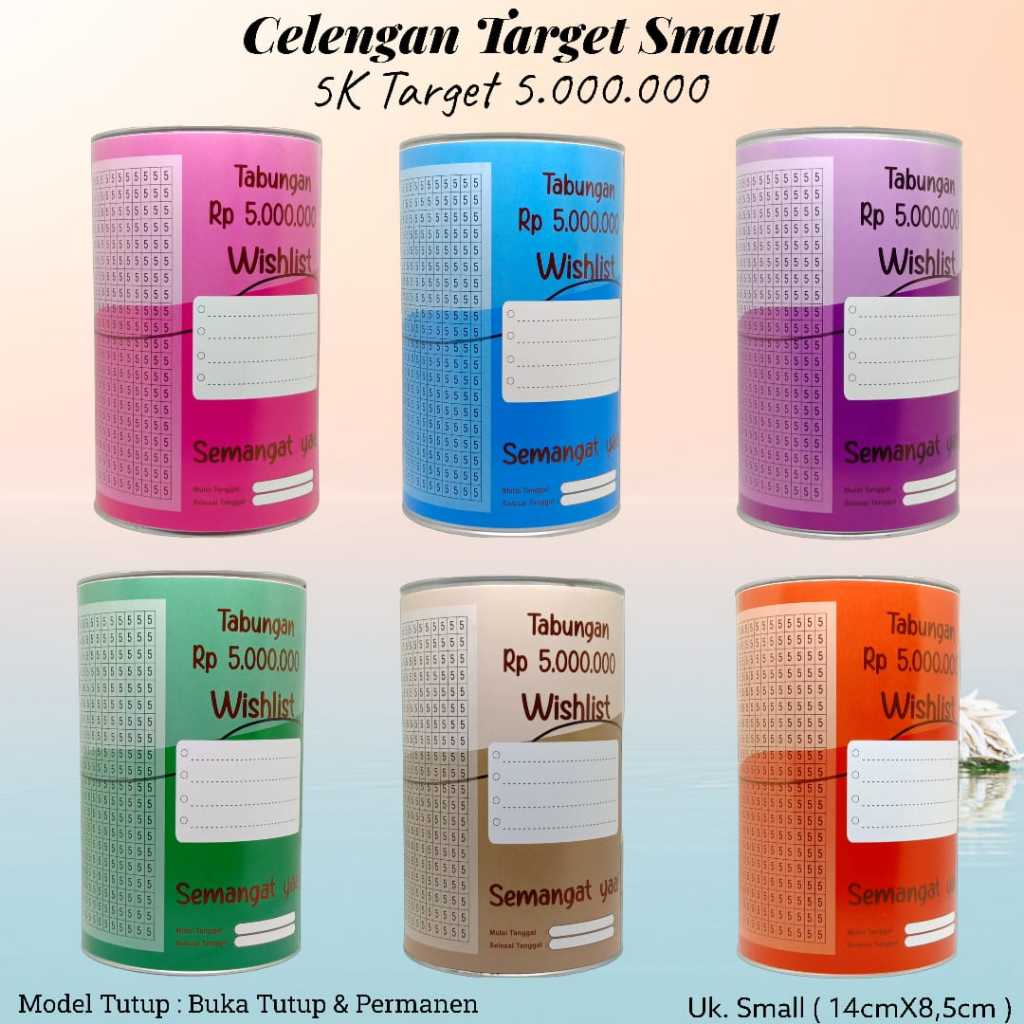 Jual CELENGAN TARGET 5K TARGET 5JT CELENGAN TARGET VIRAL BUKA TUTUP ...