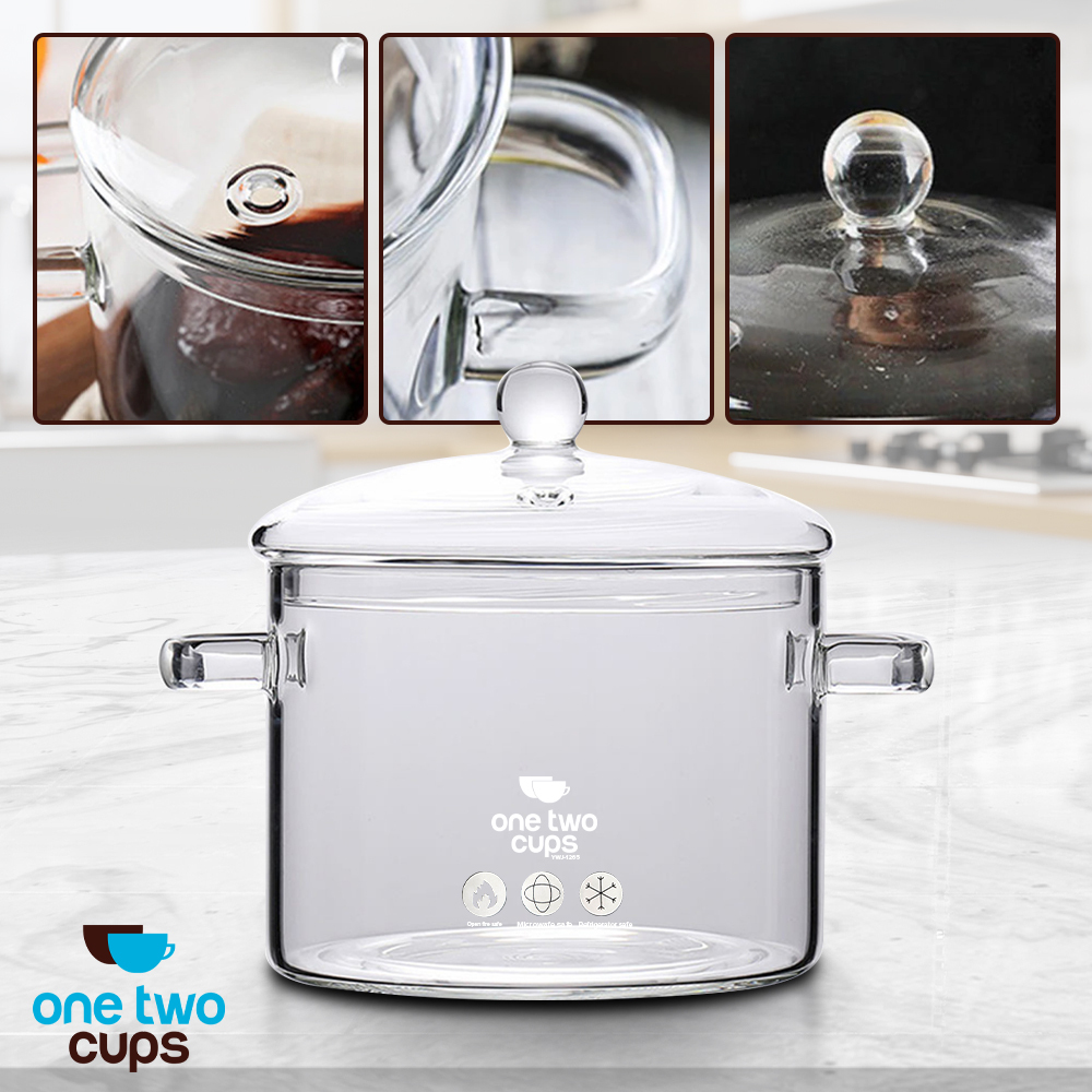 Jual Panci Kaca Glass Cooking Pot Borosilicate Tahan Panas - YWJ-1265 ...