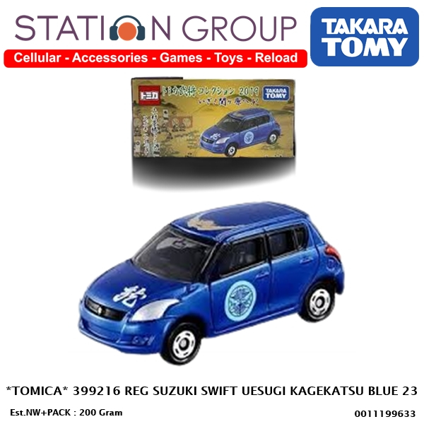 Jual TOMICA 399216 REG SUZUKI SWIFT UESUGI KAGEKATSU BLUE 23 - DIECAST ...