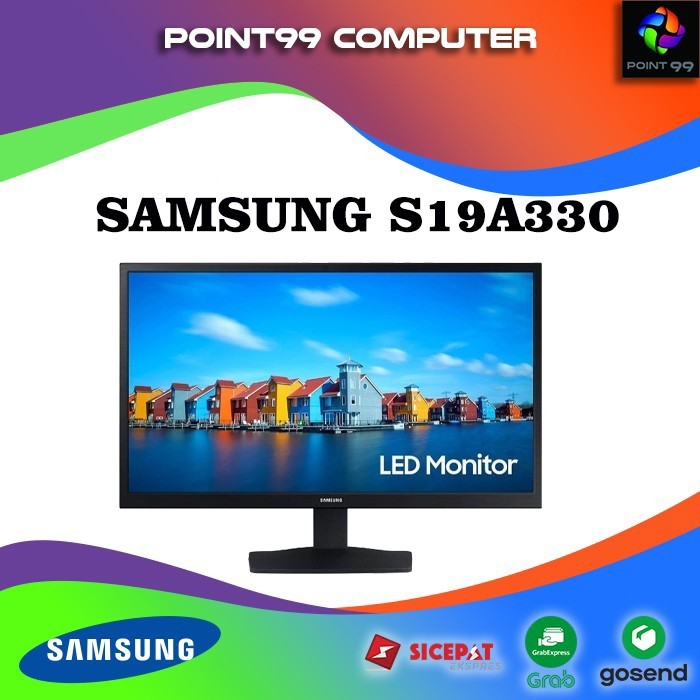 Jual LED Monitor Samsung 19 inch S19A330 HDMI LS19A330NHEXXD HDMI ...