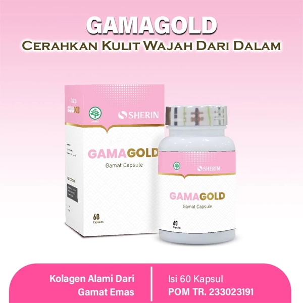 Jual GAMAGOLD - kapsul collagen pemutih BPOM Original gamat mas ...