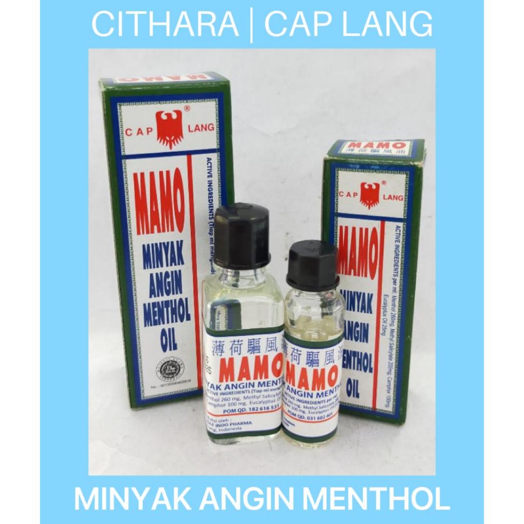 Jual CAP LANG Minyak Angin Menthol Oil (MAMO) 3ML/10ML | Shopee Indonesia