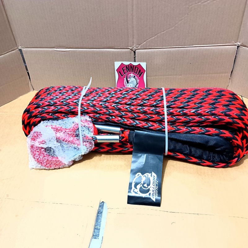 Jual tali plasma rope winch PTO derek mobil uk 12x40 import high ...