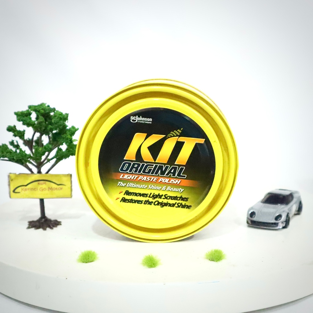Jual KIT Original Light Polish Paste Carnauba Wax 225gr Kaleng ...