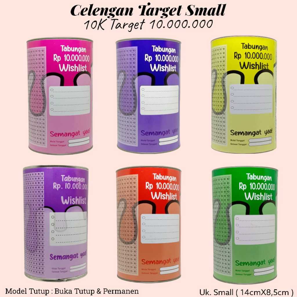 Jual (FULL KALENG) Celengan Target Murah Full Kaleng Celengan Target ... Jual (FULL KALENG) Celengan Target Murah Full Kaleng Celengan Target ...