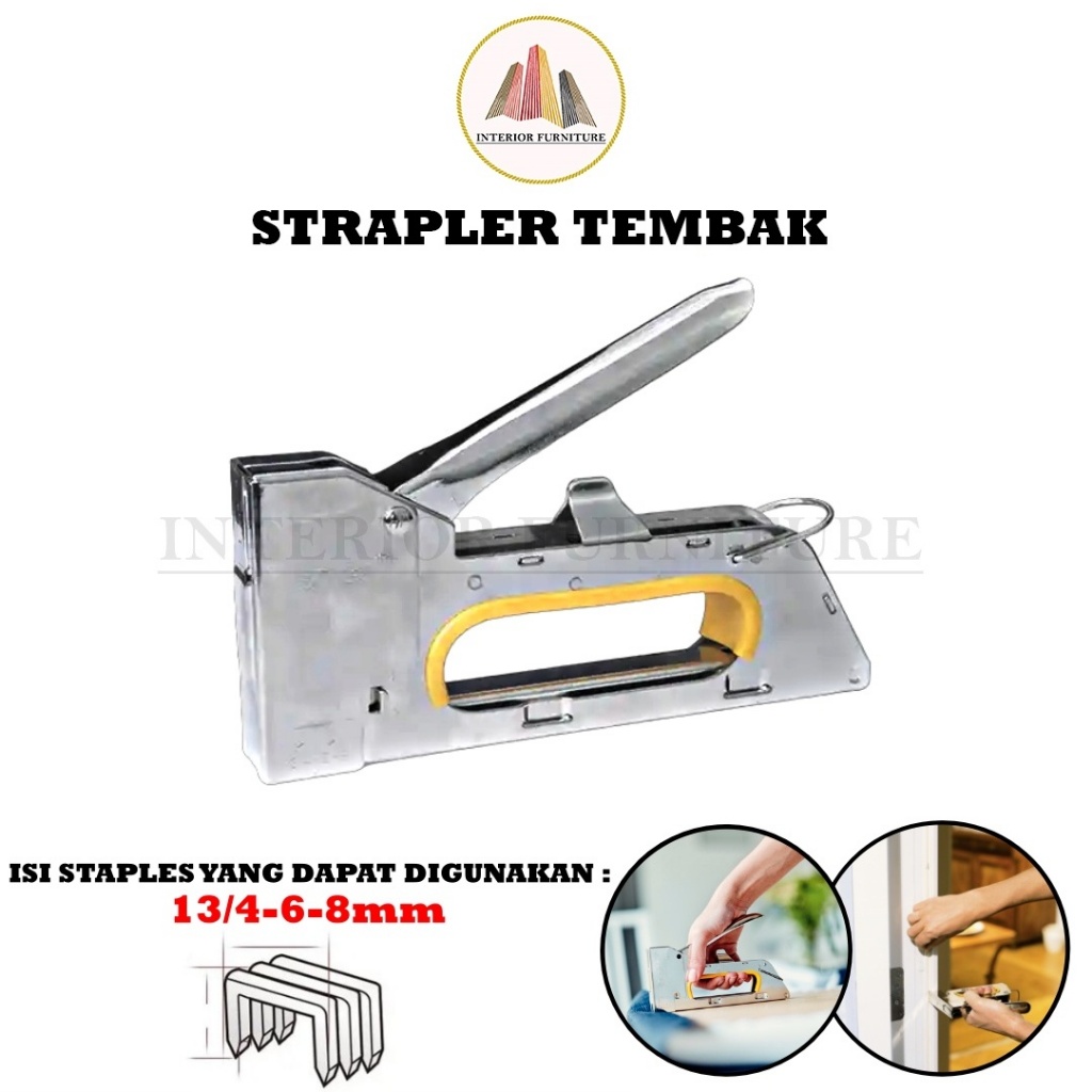 Jual Stapless / Stapler Tembak 13/4-6-8 mm Staples Tembak | Shopee ...