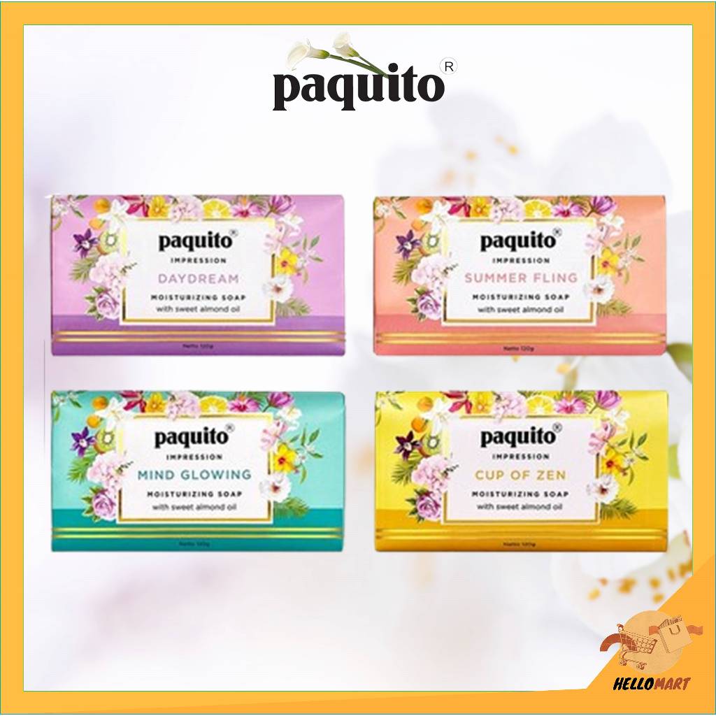 Jual ORIGINAL Paquito Impression Sabun Batang 120 gr / Bar Soap ...