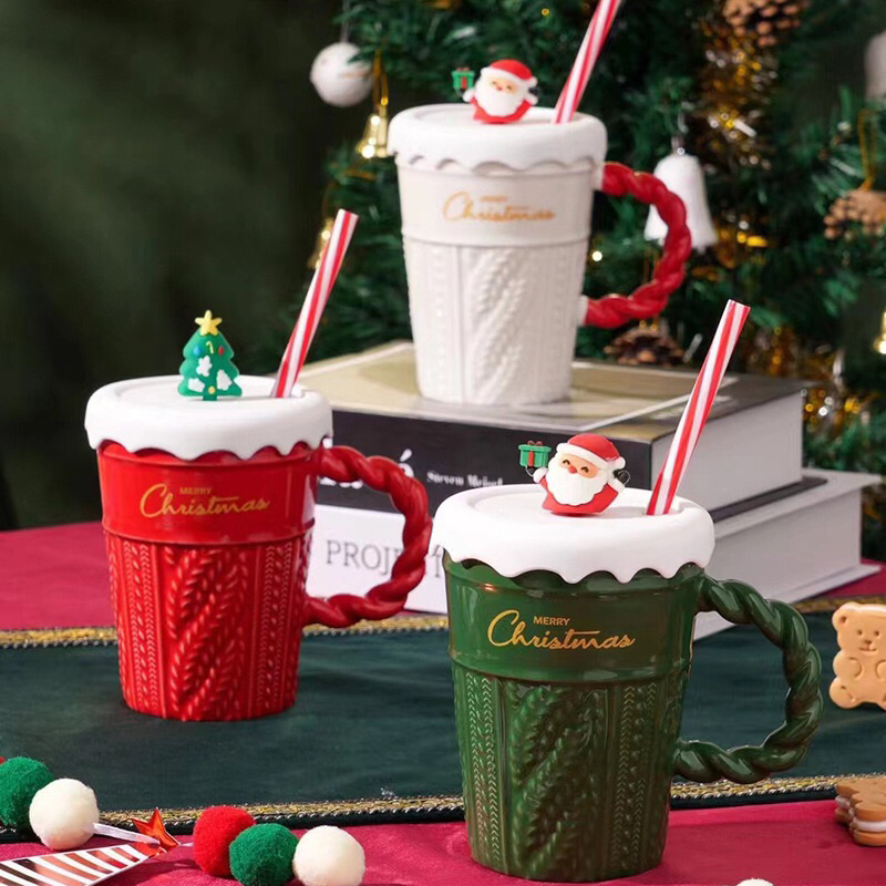 Jual Gelas Christmas / Gelas Gift / Gelas Minum Keramik | Shopee Indonesia