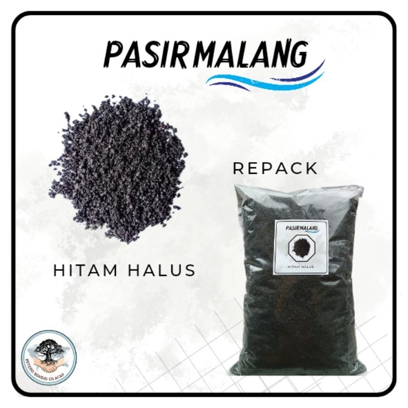 Jual Pasir Malang Hitam Halus 1 kg 5 kg, Repack | Shopee Indonesia