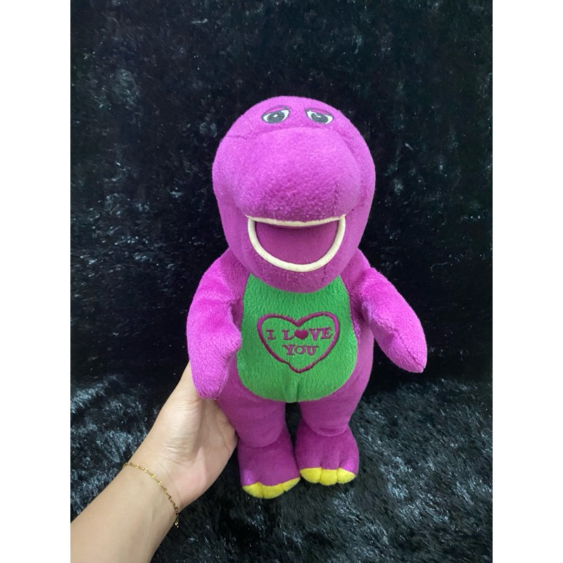 Jual Boneka Karakter Barney Size 35cm Original / Boneka Karakter Barney ...