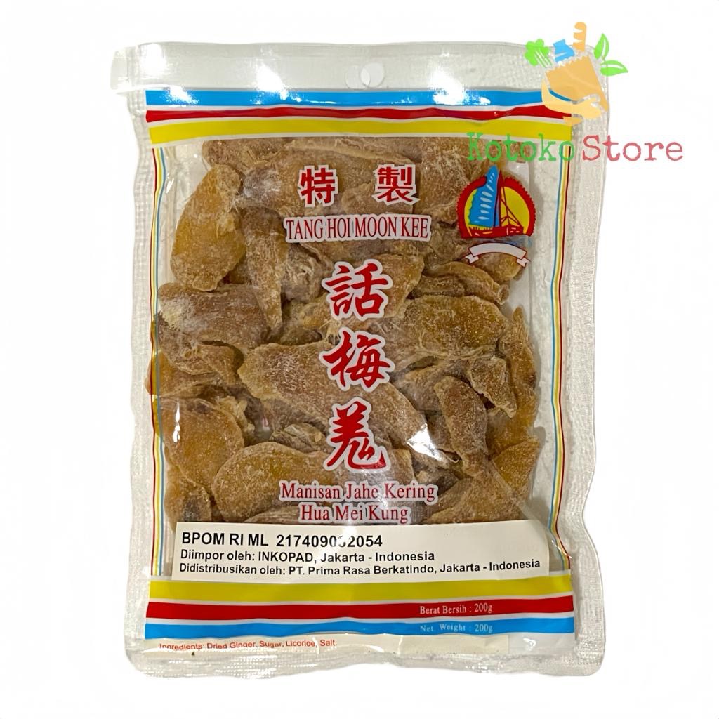 Jual Preserved Ginger Tang Hoi Moon Kee / Manisan Jahe Kering TTS 200gr ...