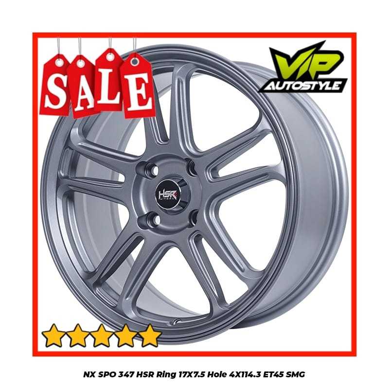 Jual HSR WHEEL PELEK MOBIL AVANZA DAN ROCKY LIVINA RING 17 R17 HSR NX ...