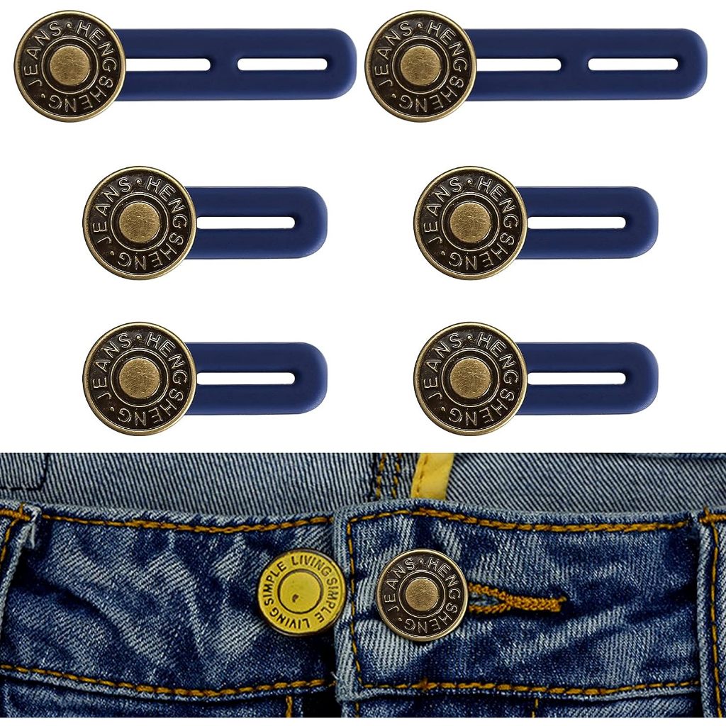Jual ORI! 2 STELL KANCING DOUBLE EXTENDER CELANA TEBAL Kancing Jeans ...