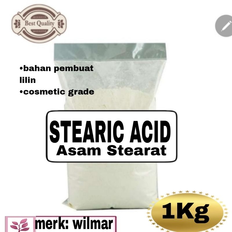 Jual Stearicacid / Asam Stearat / bahan pembuat lilin - 1kg | Shopee Indonesia