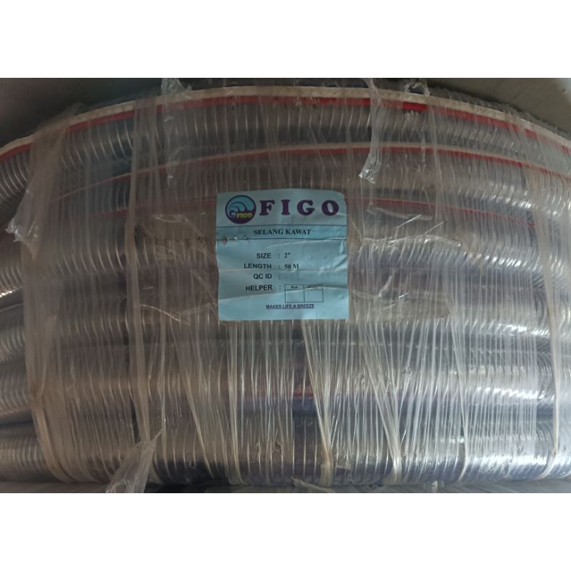 Jual Selang Transparan Dalam Ulir Kawat 2" Figo (Spring Hose FIGO ...