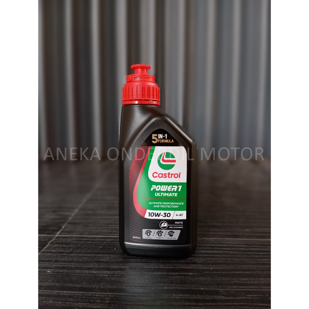 Jual Oli Castrol Power1 Ultimate Motor Matic 800ml 10W-30 NEW ORIGINAL ...