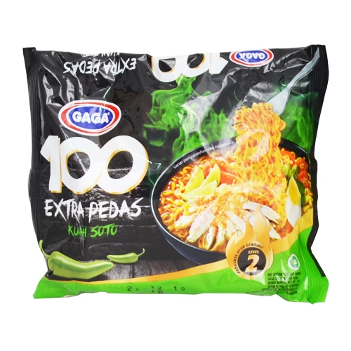Jual Mie Gaga Jalapeno Gaga 100 Extra Pedas - Netto 85 gram | Shopee ...