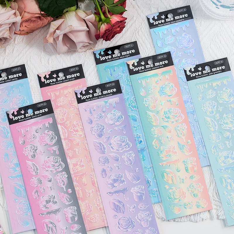 Jual [1 Lembar] Sticker Deco Stiker Dekorasi PVC untuk Scrapbook ...
