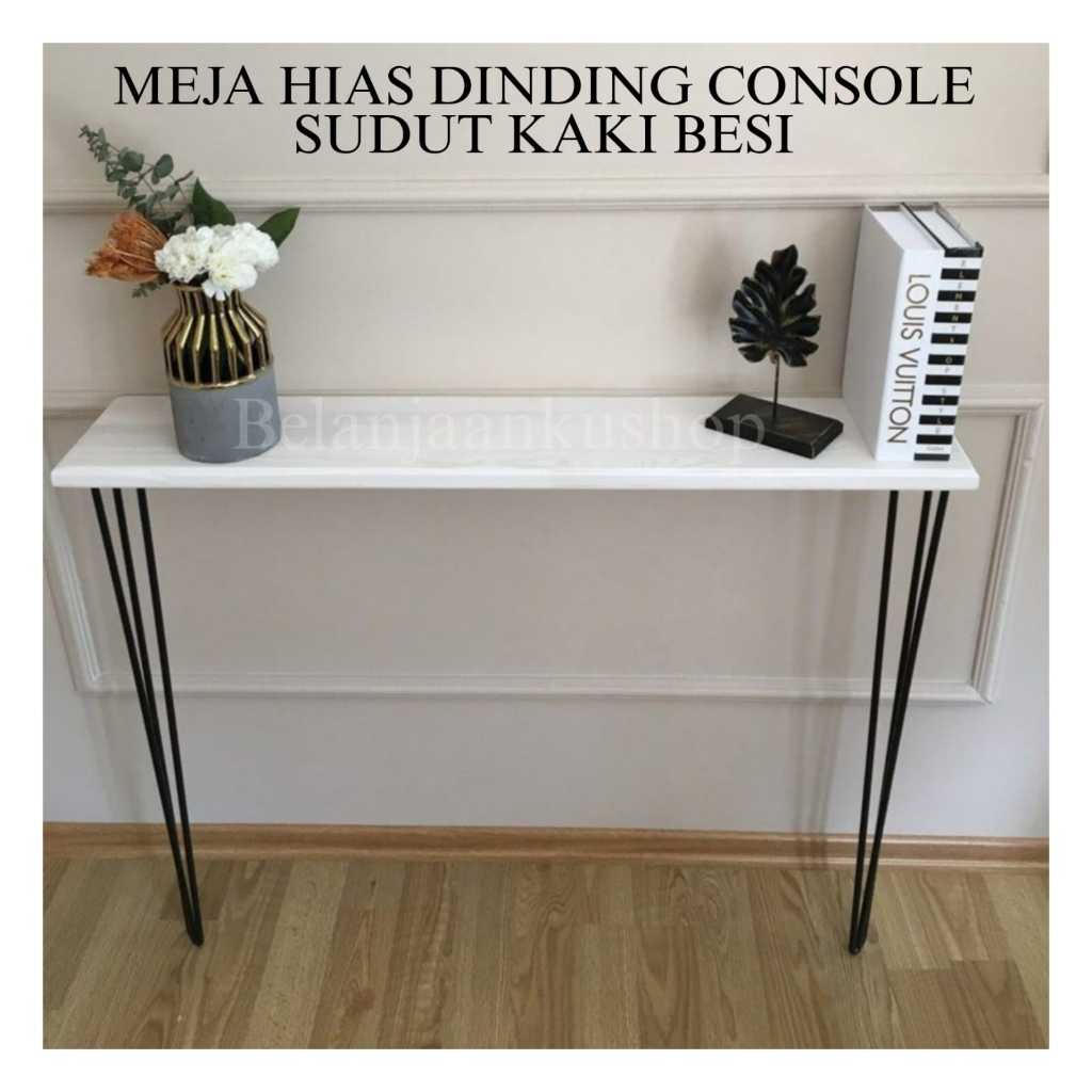 Jual Meja Hias Dinding Meja Konsol / Console Rak Tv Rias Table Dekorasi ...